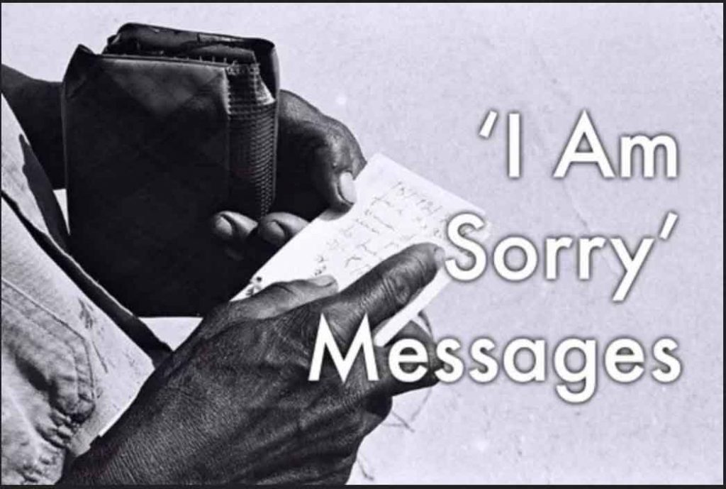 Top sweet apology text messages for your loved one