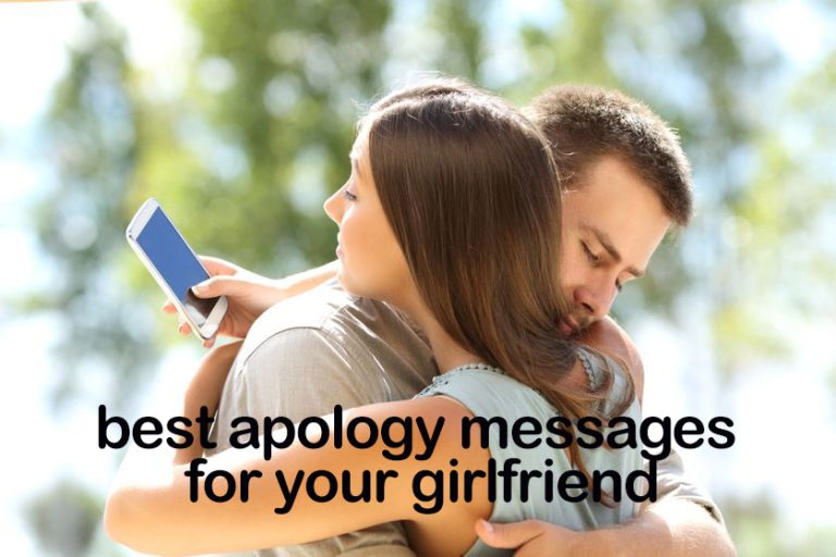 best apology messages for your girlfriend